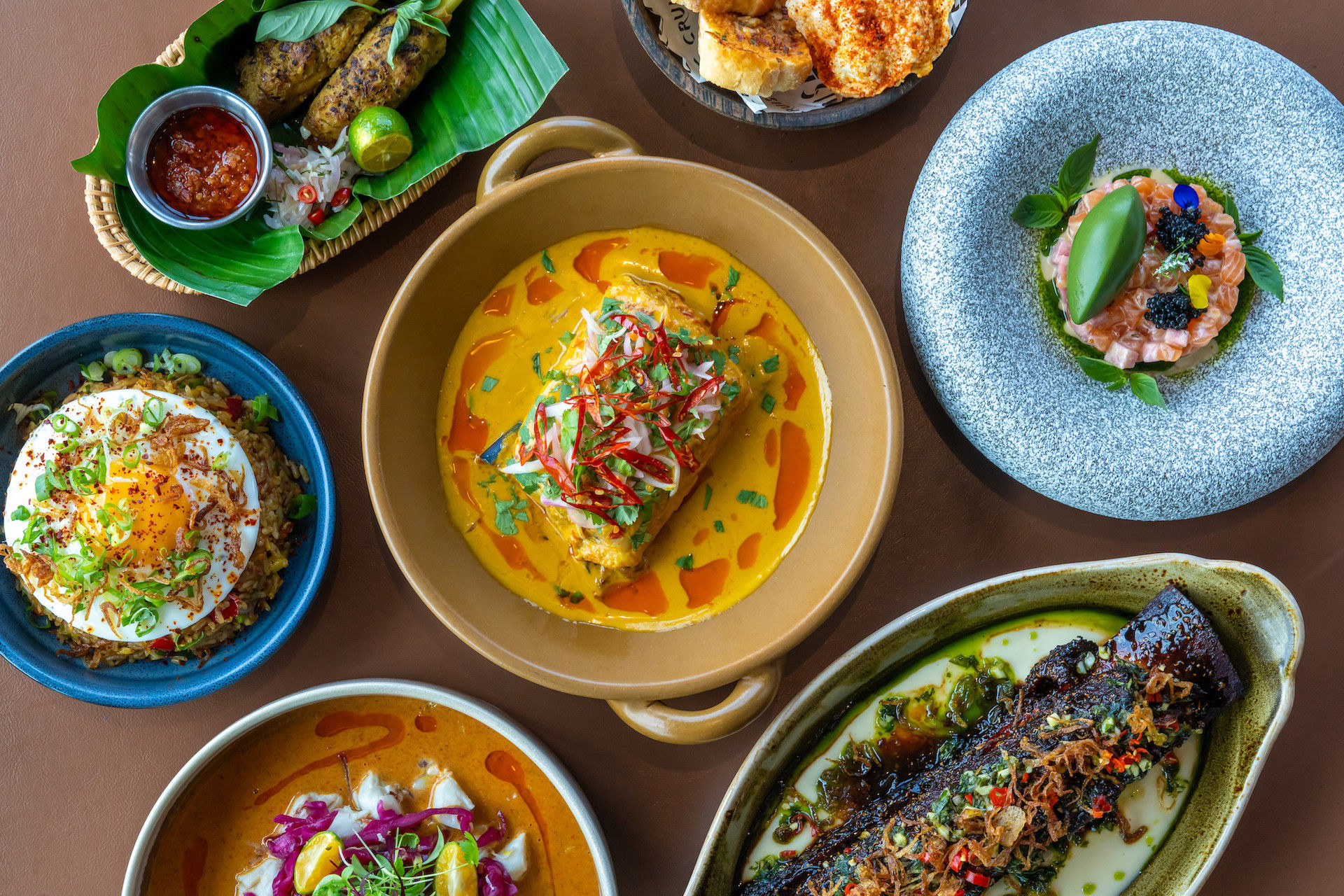 Seasonal "Bali Feed Me!" menu at Cruise transports you to island paradise