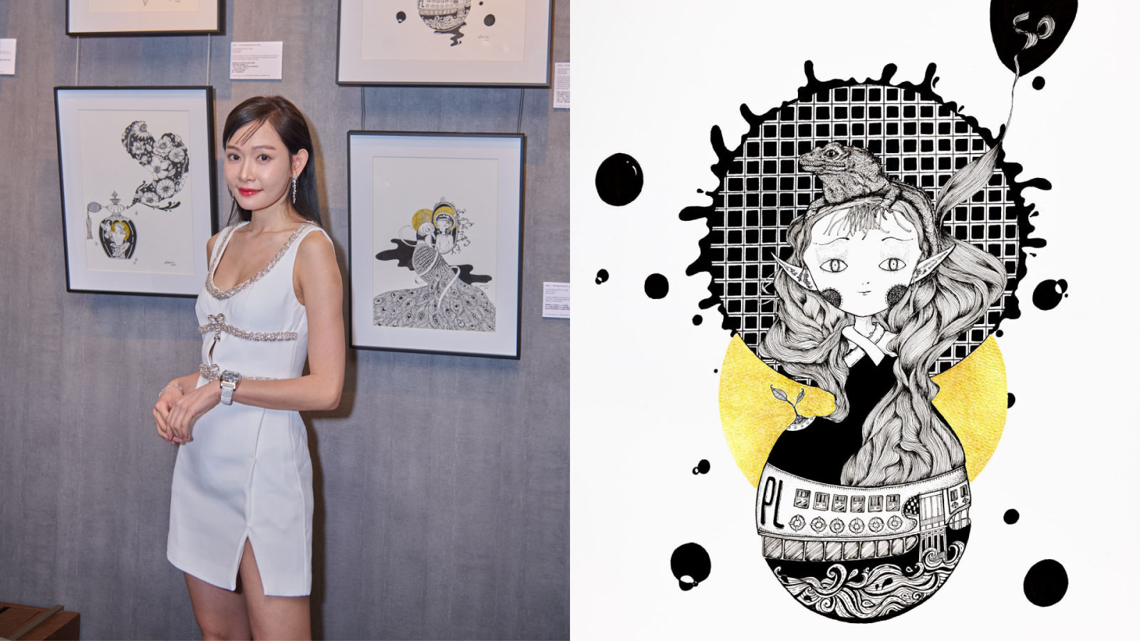 Aka C explores love in "Art as a Voice" charity exhibition
