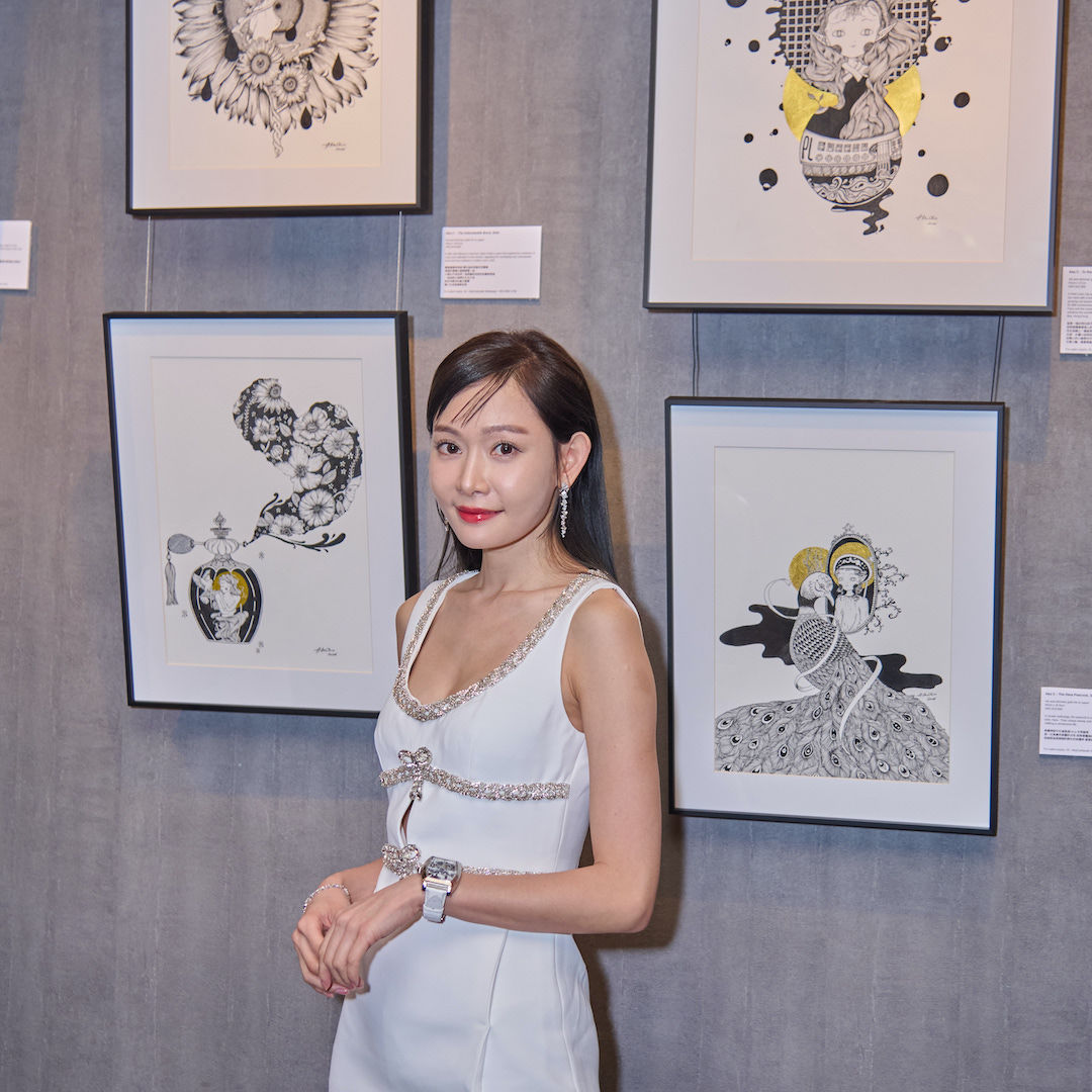 Aka C explores love in "Art as a Voice" charity exhibition