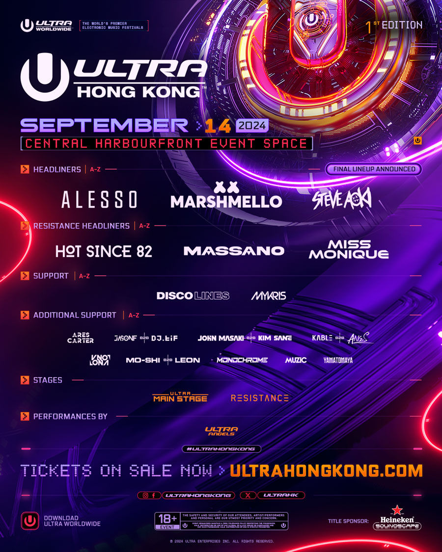 Ultra Hong Kong 2024: Get to know the artists