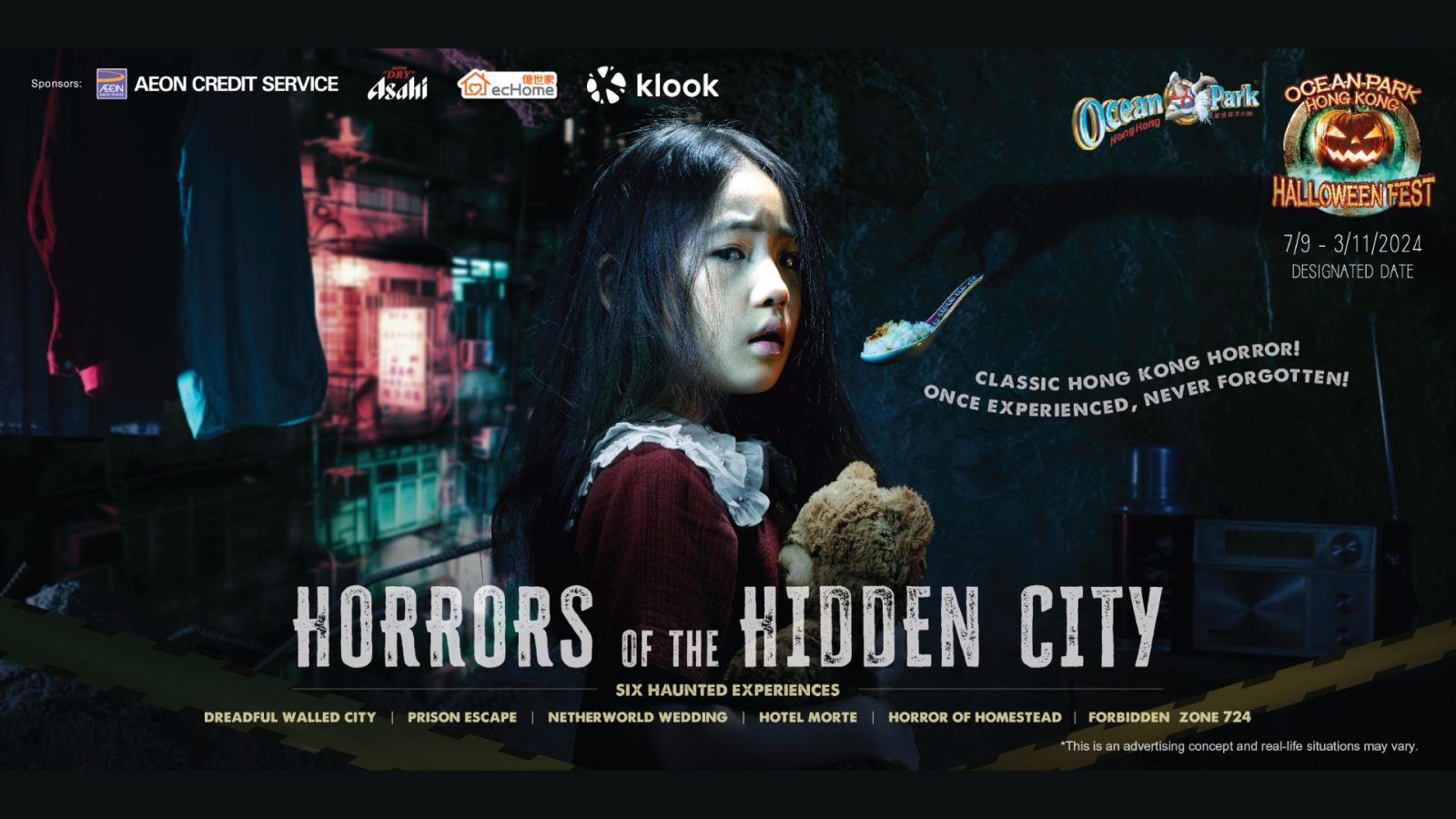 Ocean Park Halloween Fest 2024: All the Hong Kong horror event details