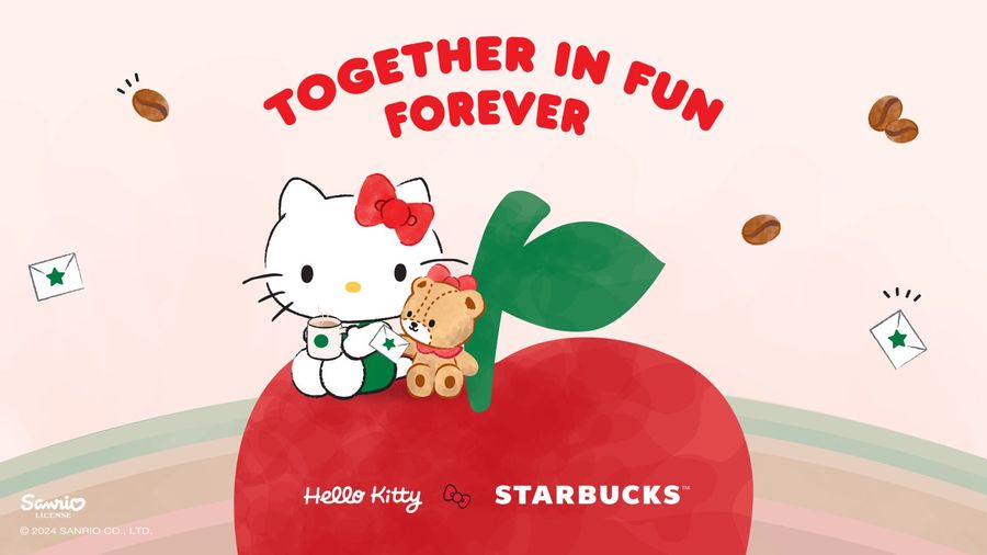 Starbucks Celebrates Hello Kitty 50th Anniversary With New Collection