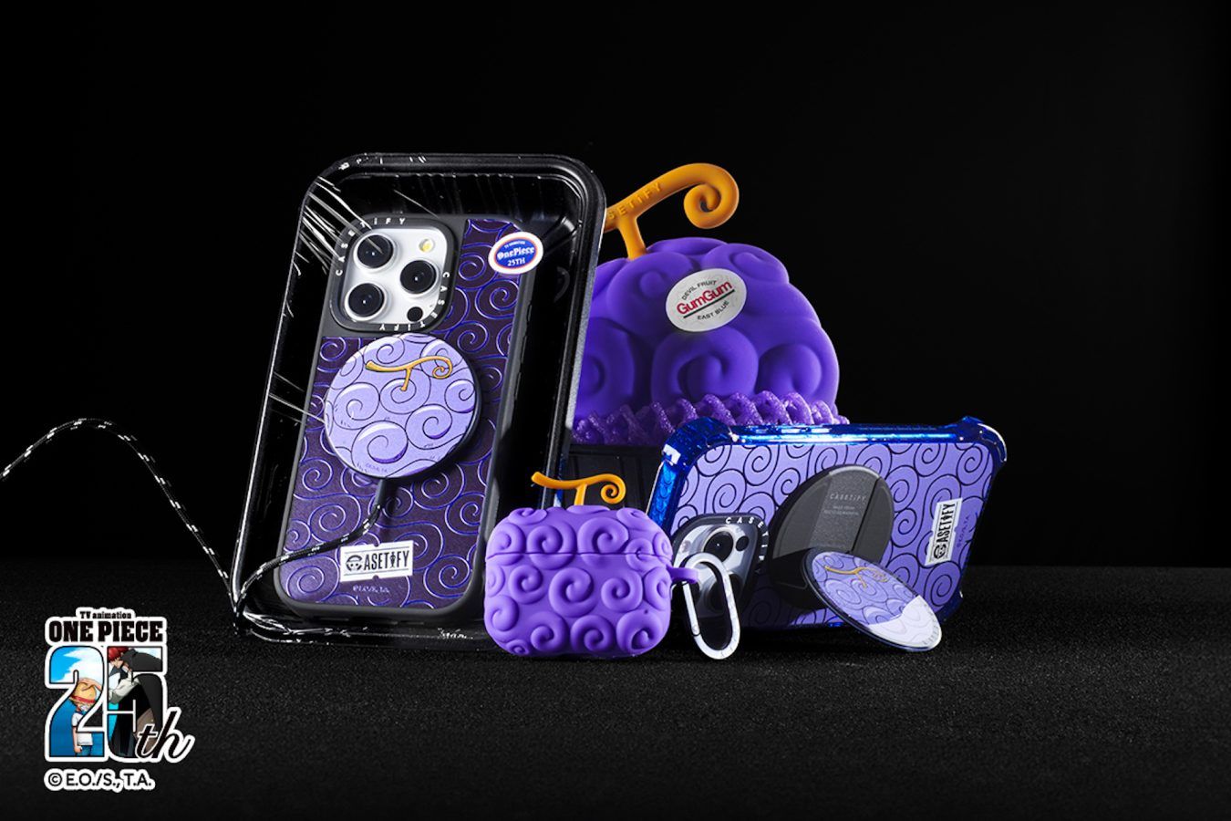 Get your own devil fruit with the new Casetify x 'One Piece' collection