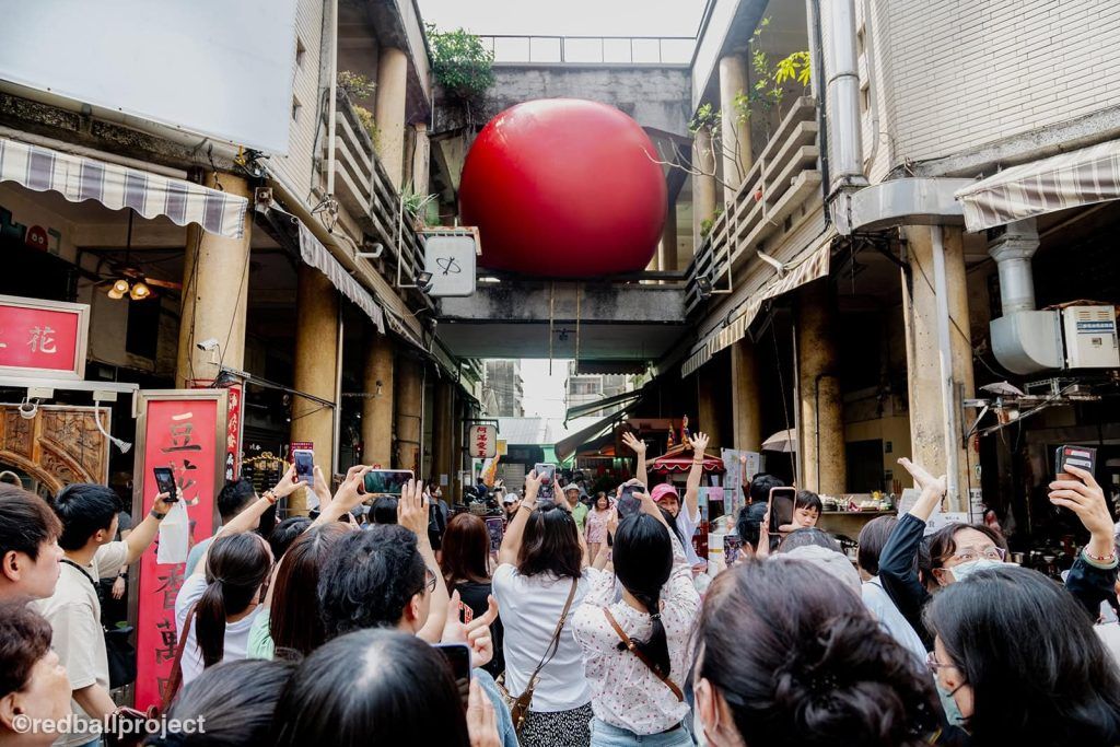 Public art installation RedBall is bouncing to Hong Kong this December