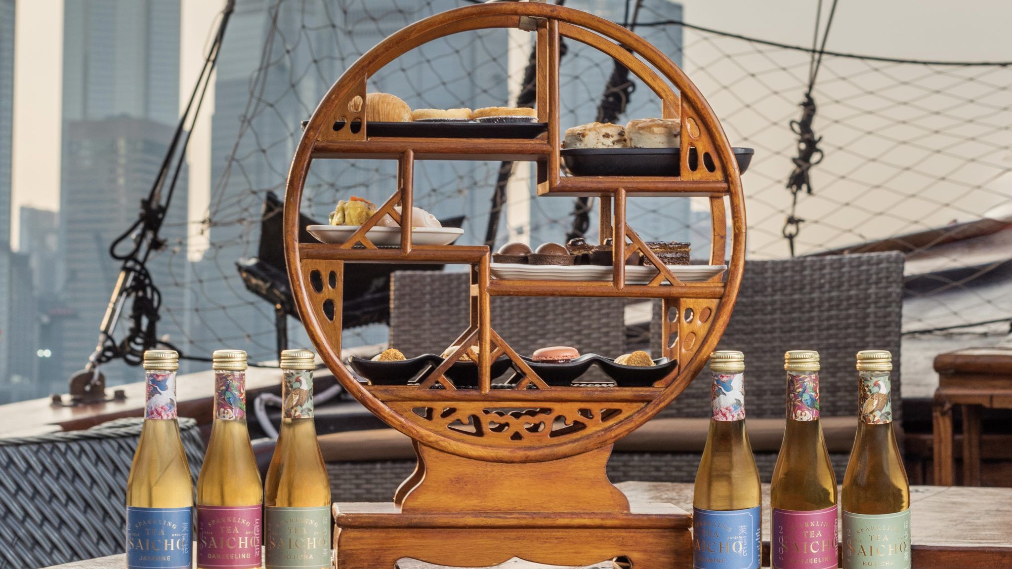 Experience Hong Kong's premier festive dining with Saicho sparkling tea