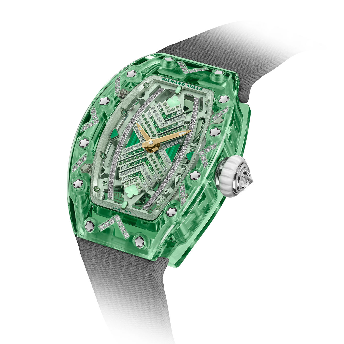 Richard Mille Revisits the Sapphire Case With New RM 07-02 Collection