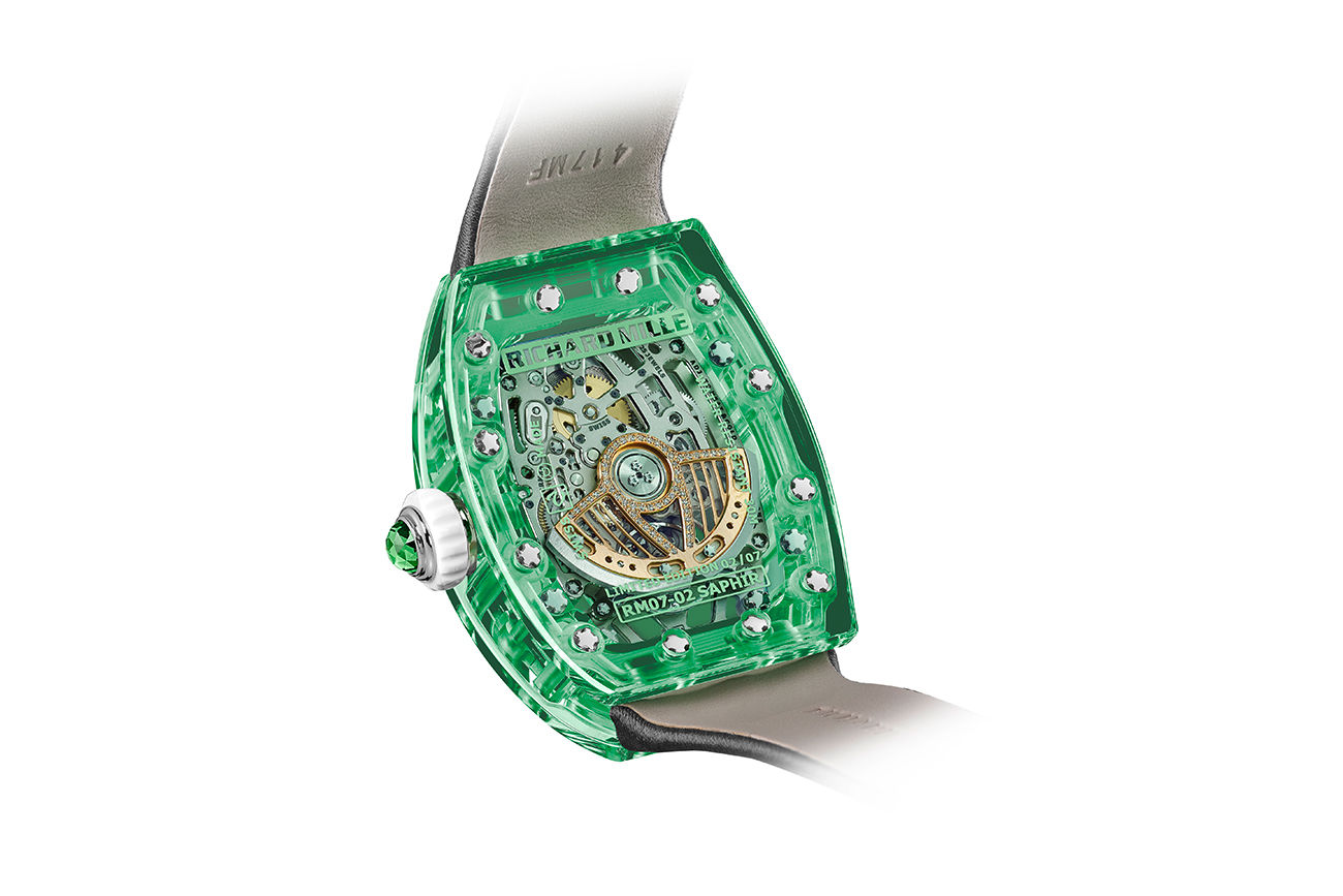 Richard Mille Revisits the Sapphire Case With New RM 07-02 Collection