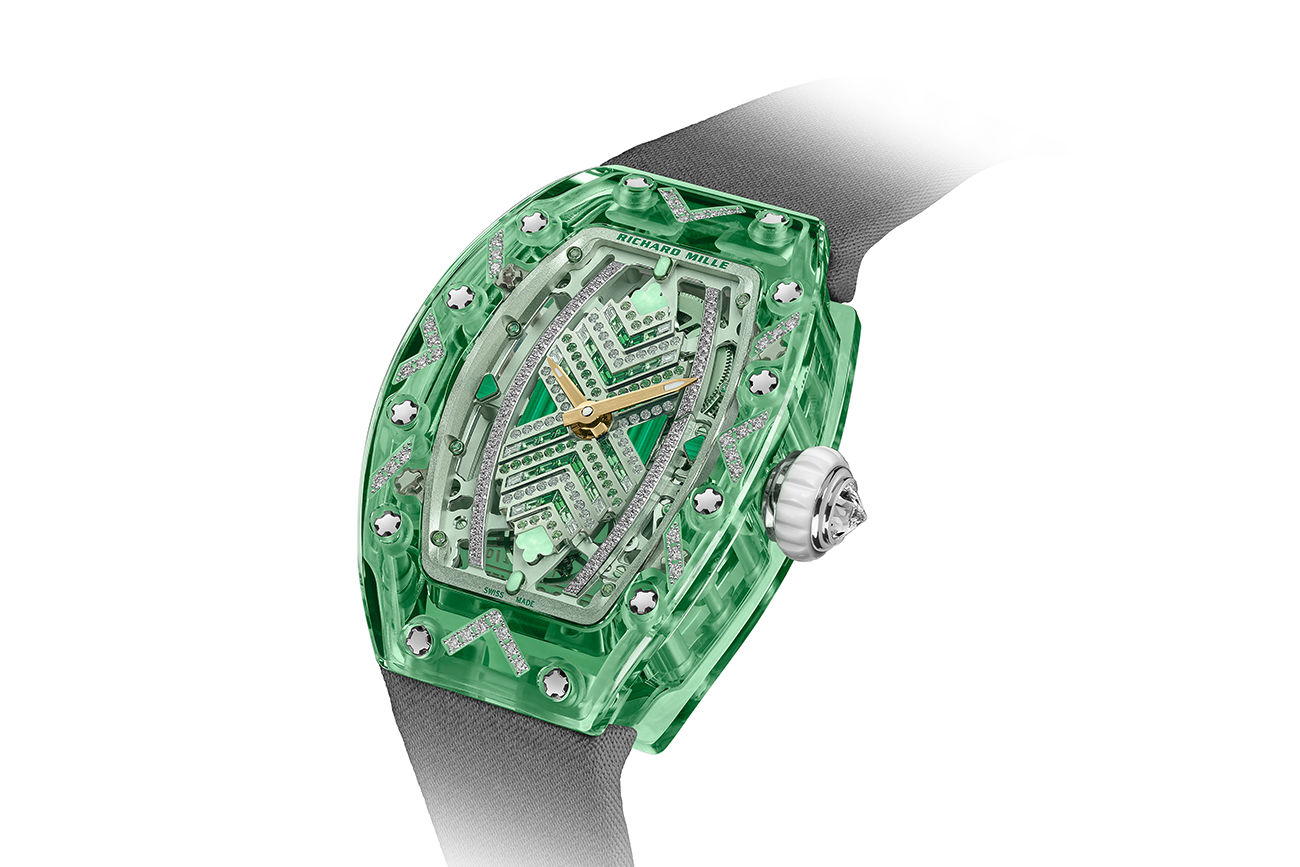 Richard Mille Revisits the Sapphire Case With New RM 07-02 Collection