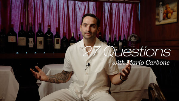 27 Questions: Mario Carbone, founder of Carbone