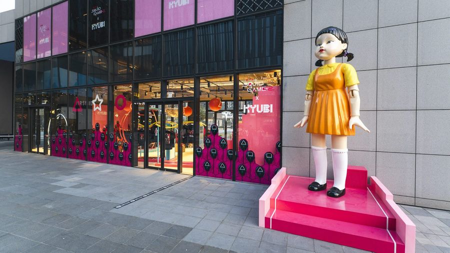 Catch the 'Squid Game' x Kyubi pop-up at Airside in Kai Tak