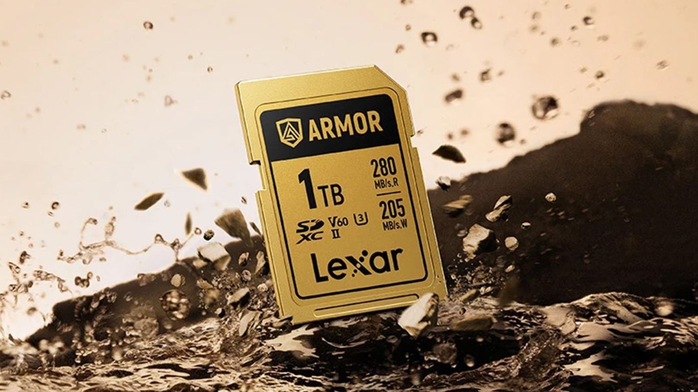 Lexar's ARMOR GOLD Metal Card Is 37x Stronger Than Normal SD Cards