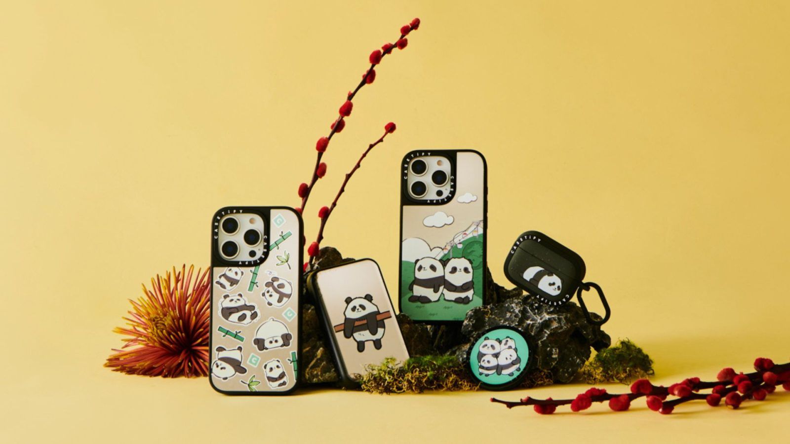 CASETiFY x Panda Friends @ Ocean Park launch panda collection