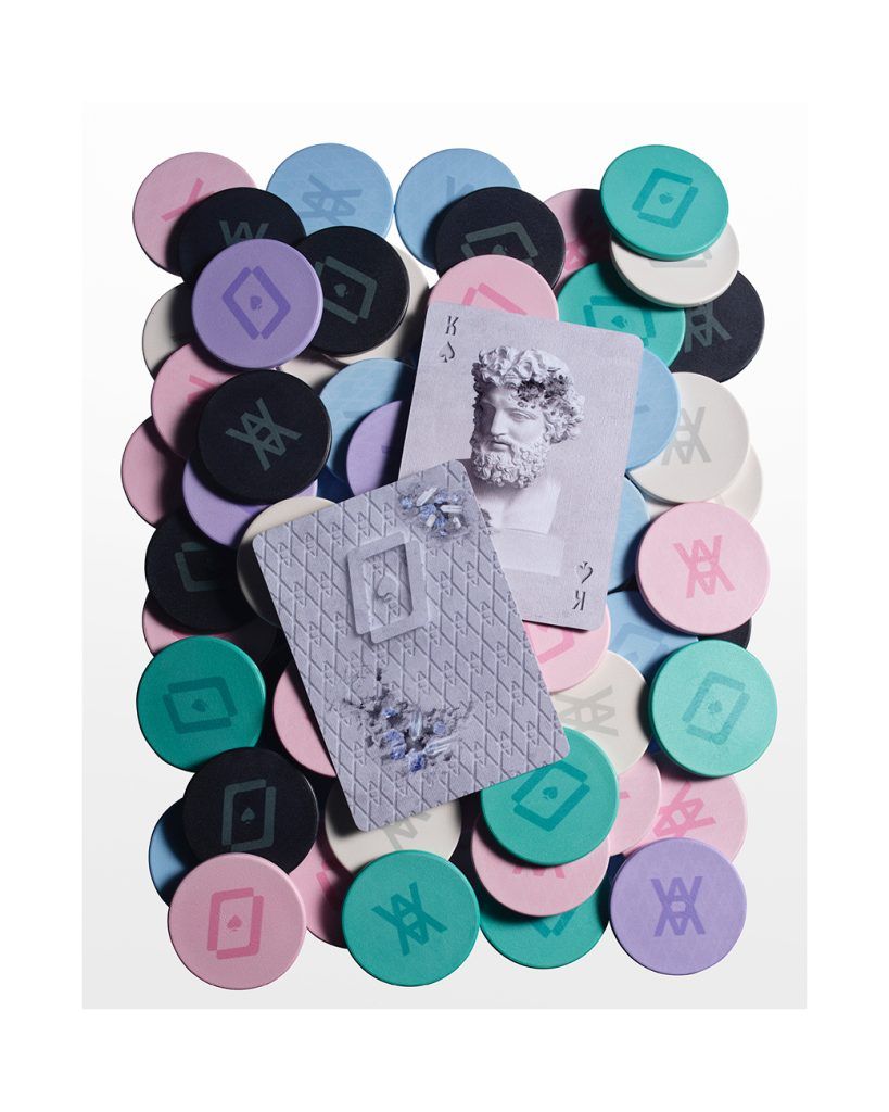Daniel Arsham Adds His "Future Relic" Touch to WPT Poker Chip Set