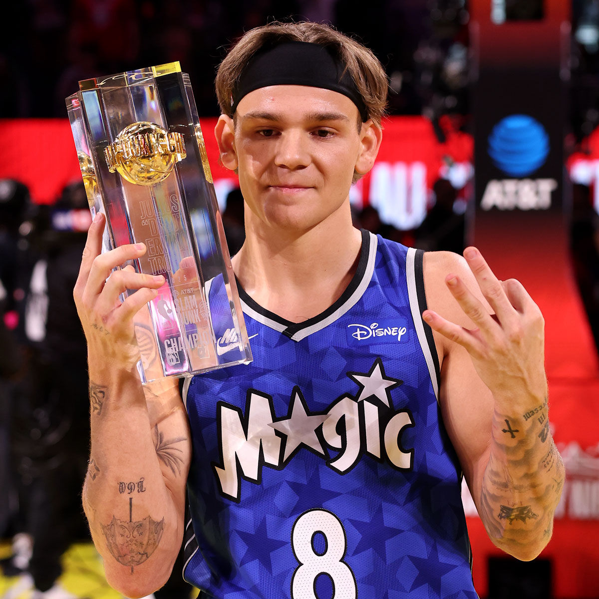 Mac McClung wins NBA Slam Dunk Contest for third year in a row