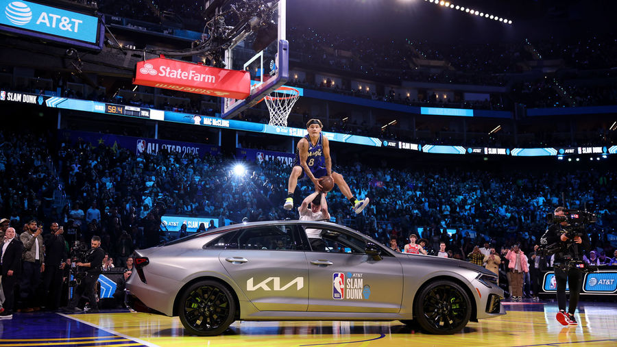 Mac McClung wins NBA Slam Dunk Contest for third year in a row