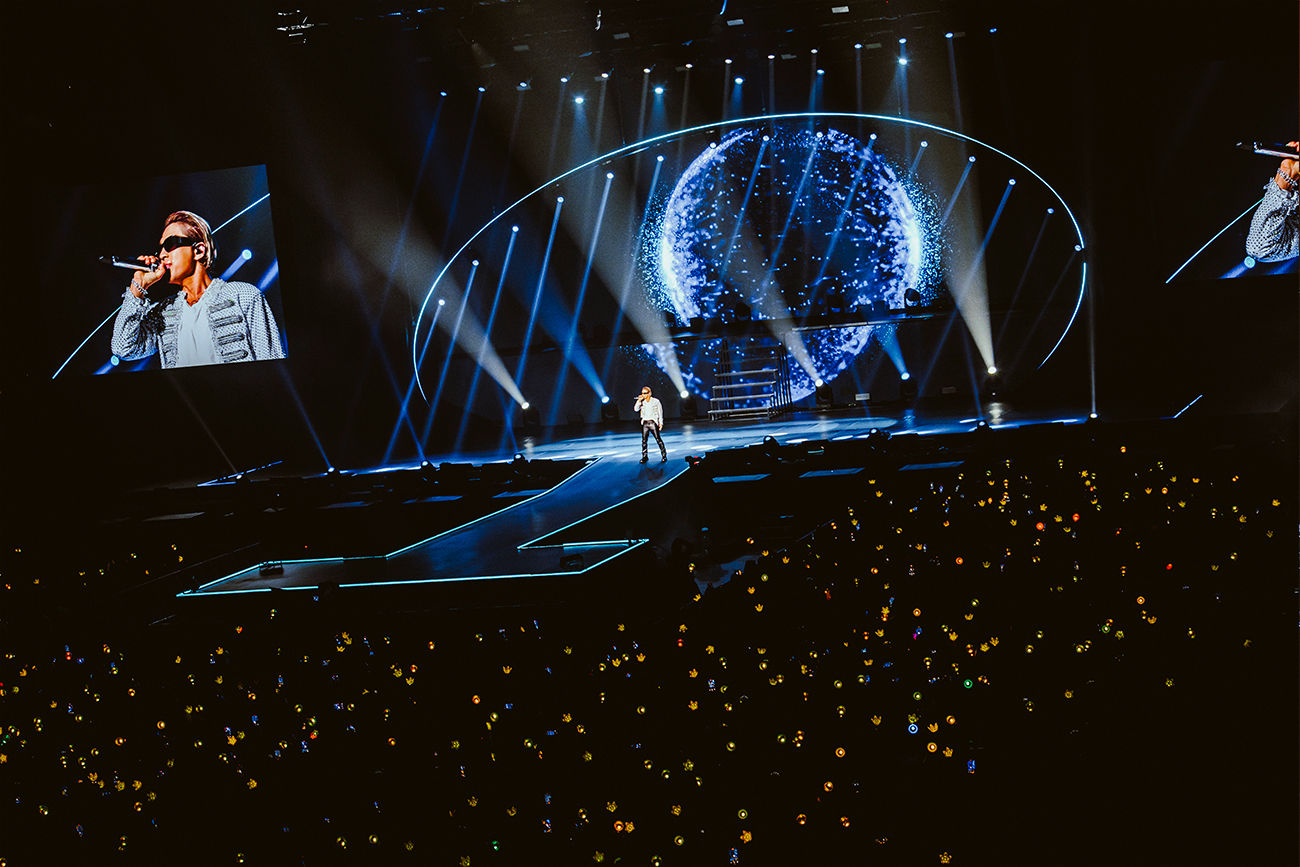 TAEYANG Packed the Galaxy Area for [THE LIGHT YEAR] Tour in Macau