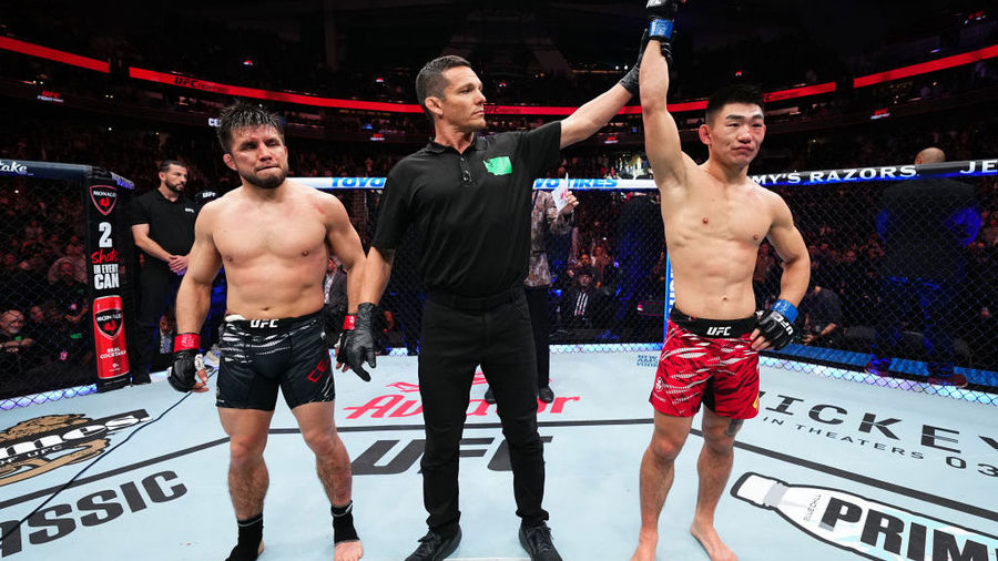 Song Yadong defeats Henry Cejudo after accidental eye poke