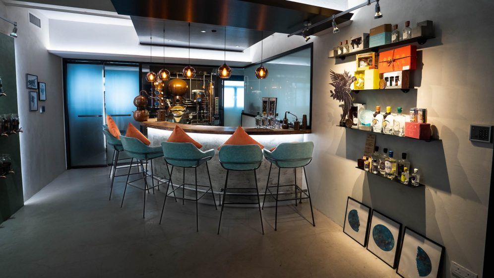 Send Location: Two Moons Distillery, Hong Kong's first local gin distillery