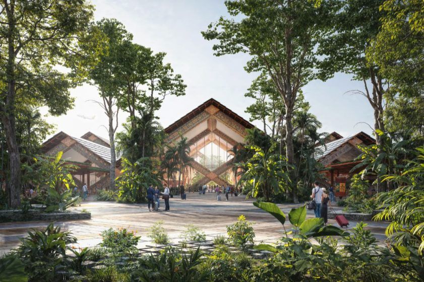 BIG unveils utopian design for Bhutan's Gelephu International Airport