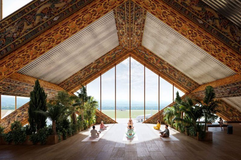 BIG unveils utopian design for Bhutan's Gelephu International Airport