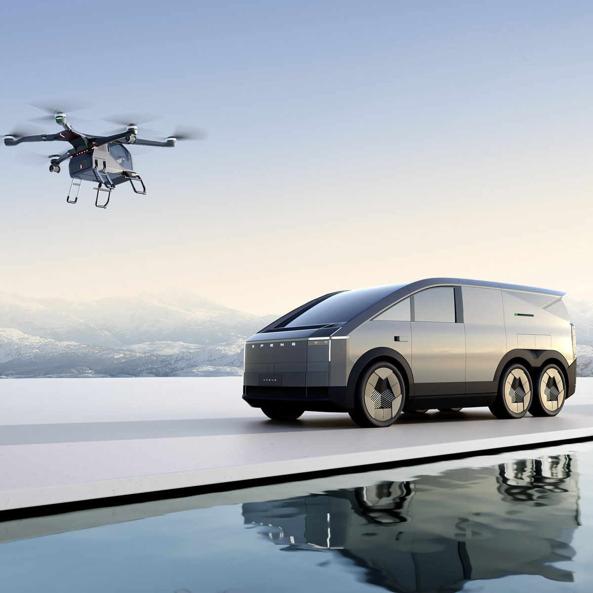 XPeng announces plans to mass-produce flying cars by 2026