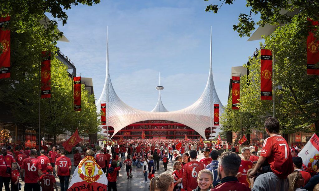 Manchester United to retire Old Trafford for new 100,000-capacity stadium