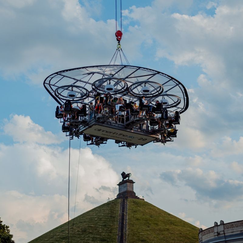 The famous Dinner in the Sky dining experience is coming to Macau