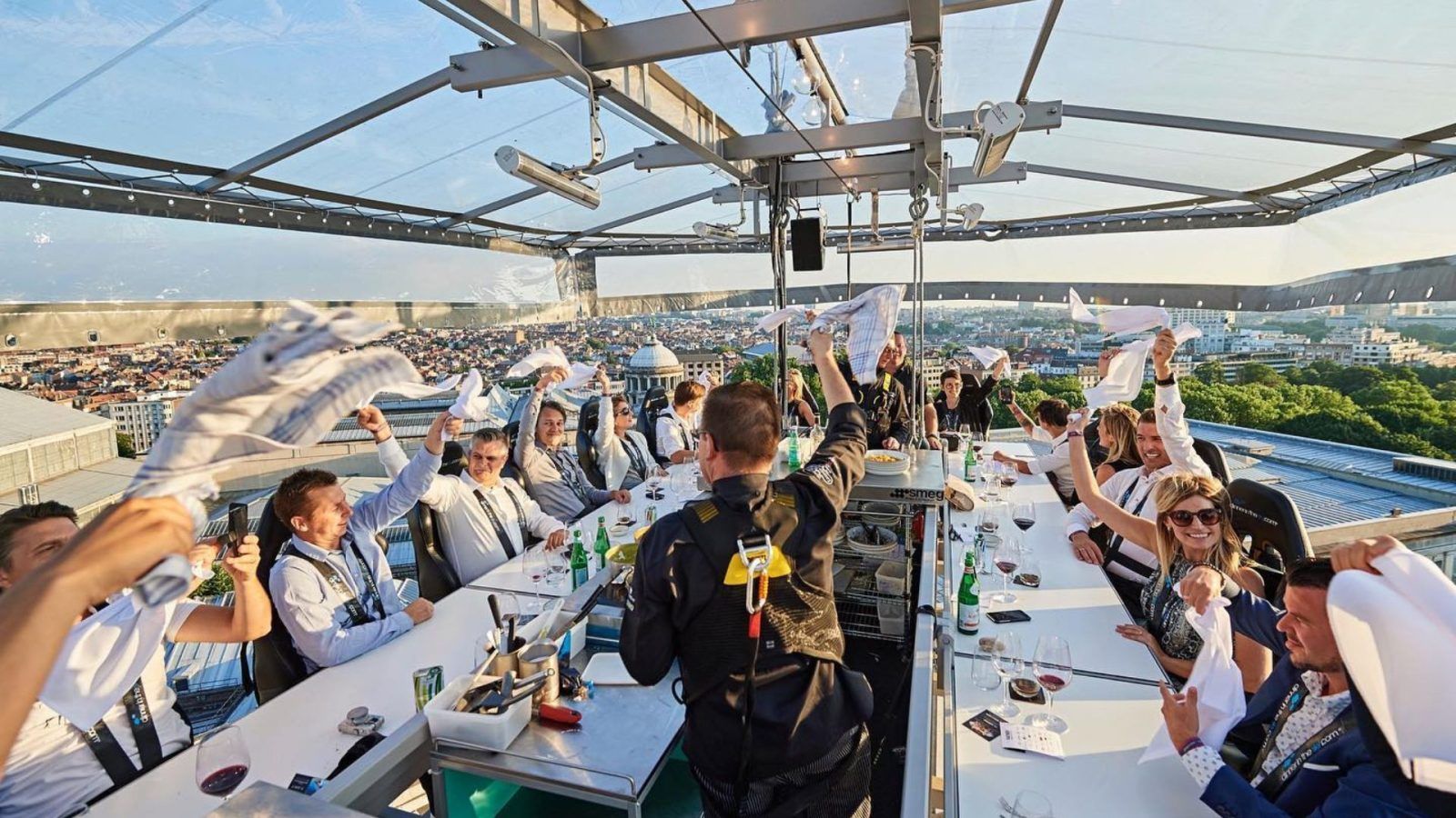 The famous Dinner in the Sky dining experience is coming to Macau