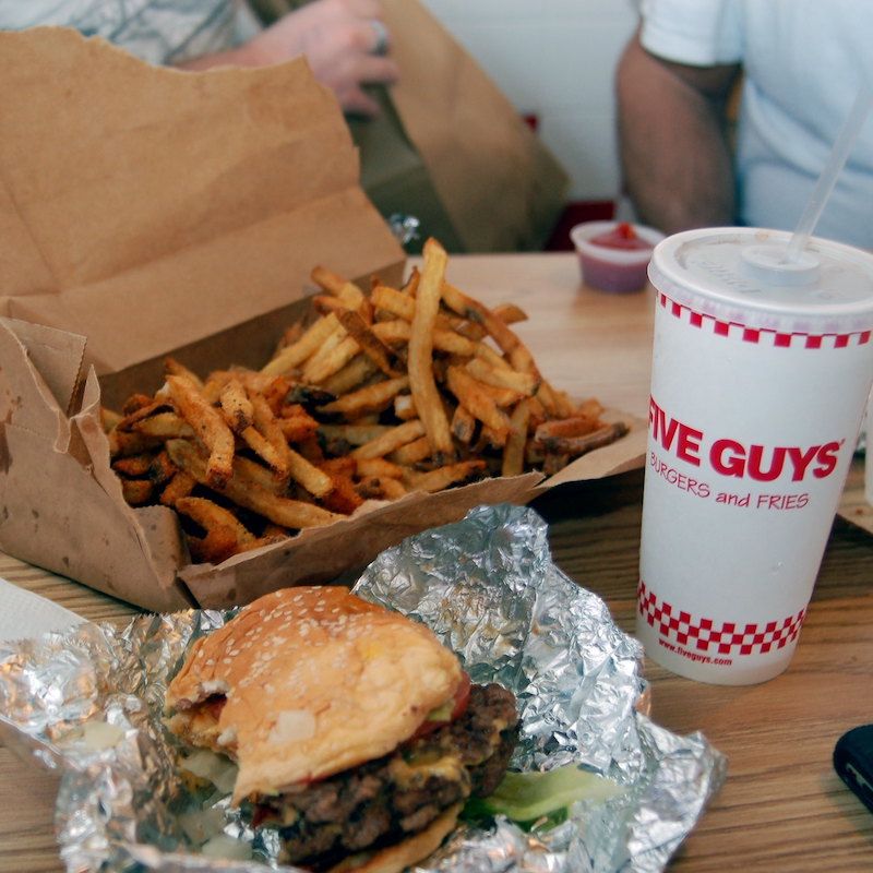 Five Guys and Lee Kum Kee are partnering to add a new spicy topping