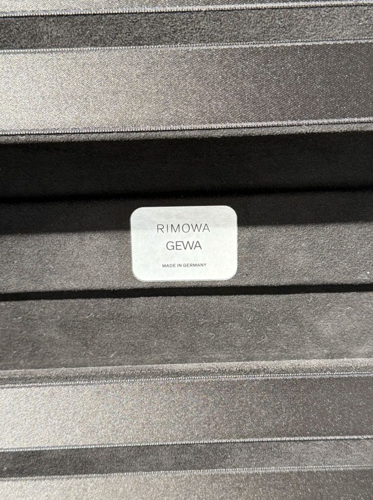 Closer look at Rimowa x Gewa's trumpet case and other specialties
