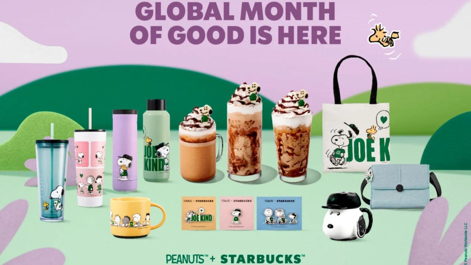 Starbucks & Snoopy Team Up for Kindness Campaign