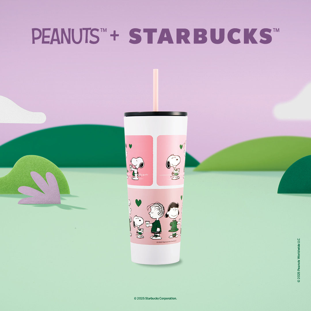 Starbucks & Snoopy Team Up for Kindness Campaign