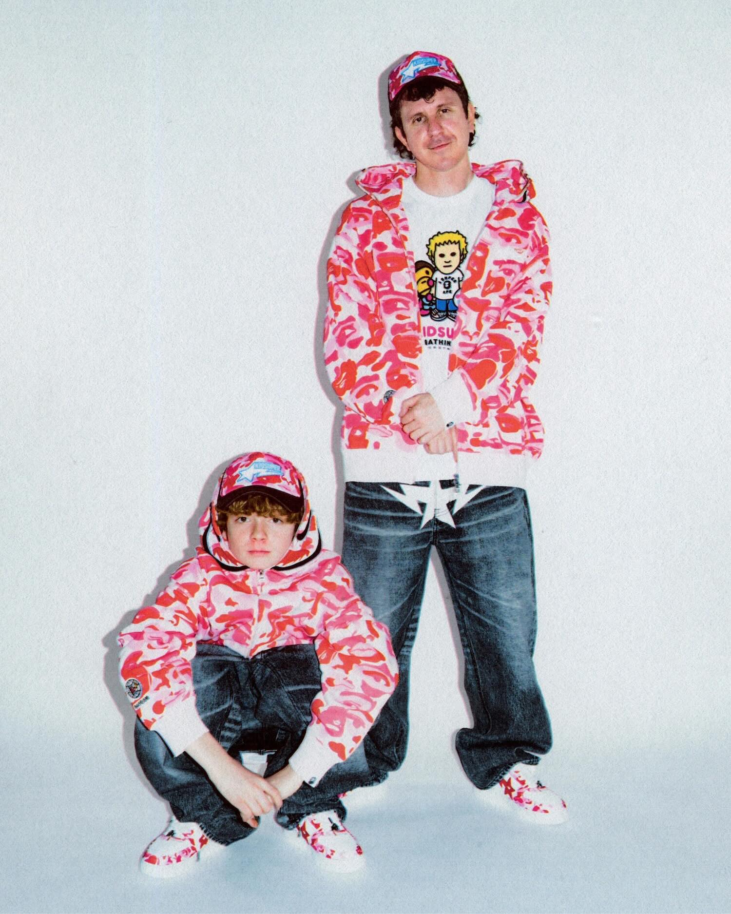 Kai Cenat and Ray star in BAPE x KidSuper's latest campaign