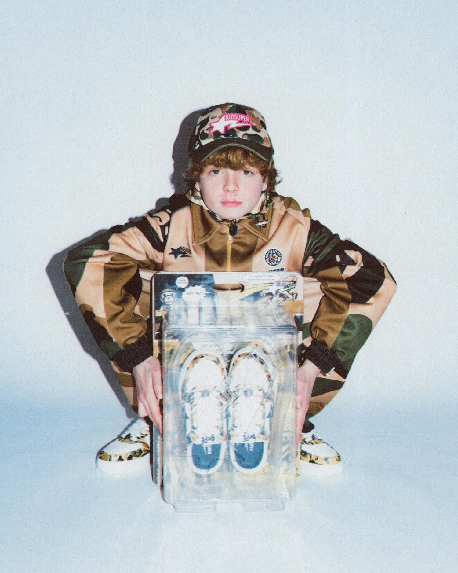 Kai Cenat and Ray star in BAPE x KidSuper's latest campaign