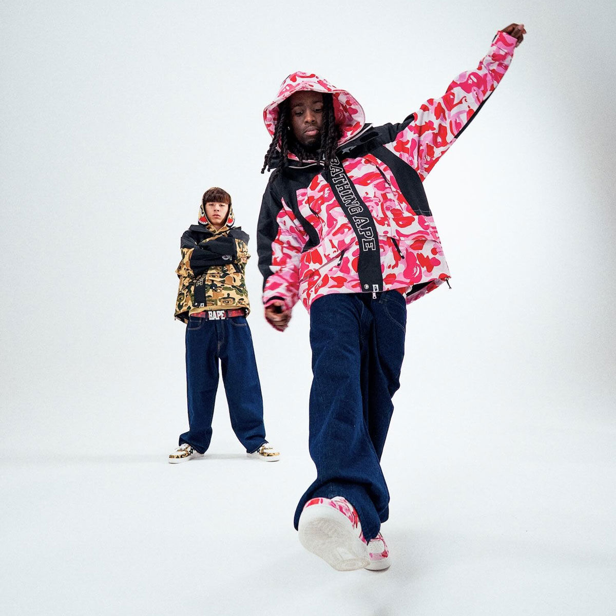 Kai Cenat and Ray star in BAPE x KidSuper's latest campaign