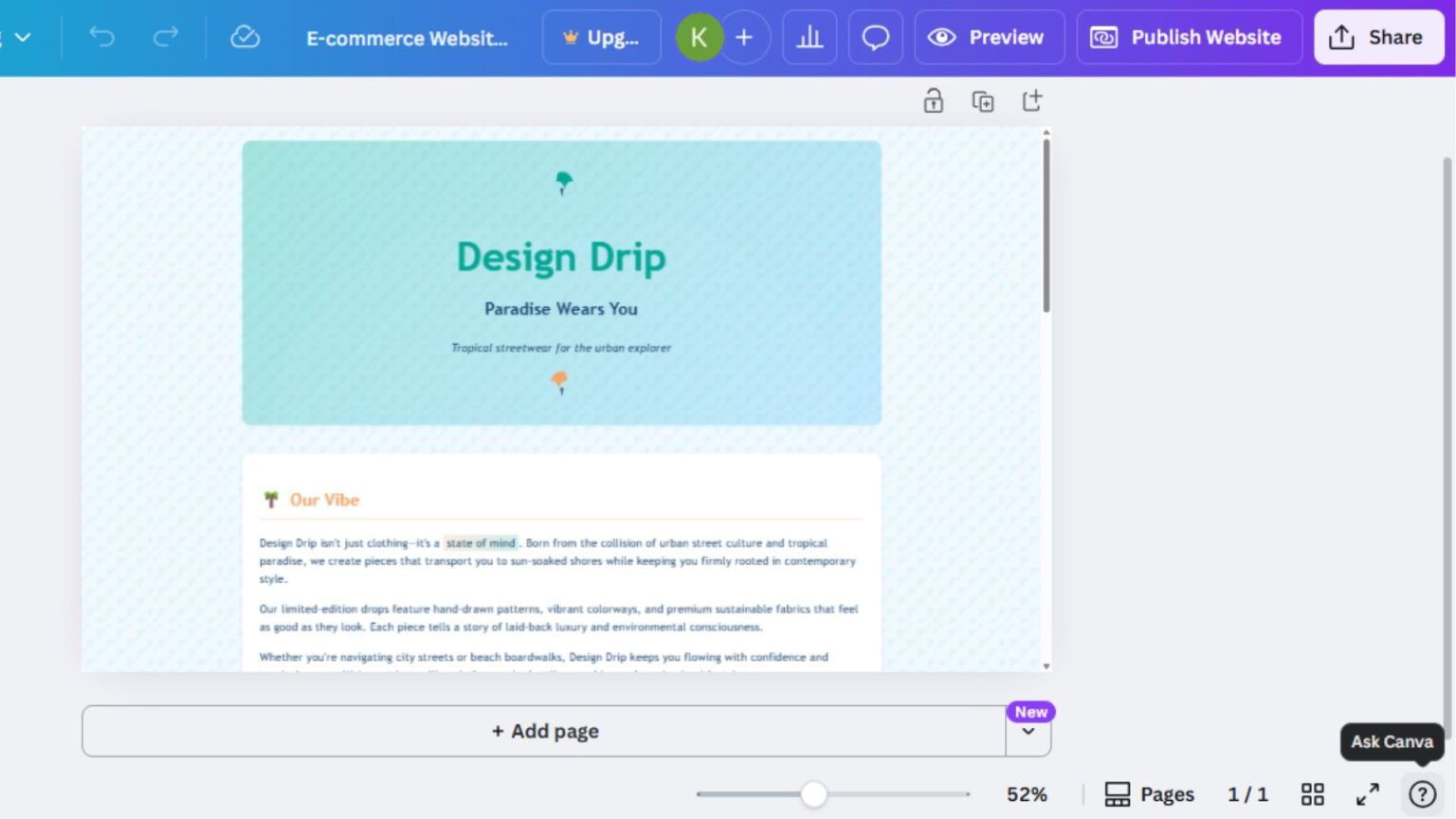 Creating a website with Canva Code: Tips and tricks to follow | LSA HK