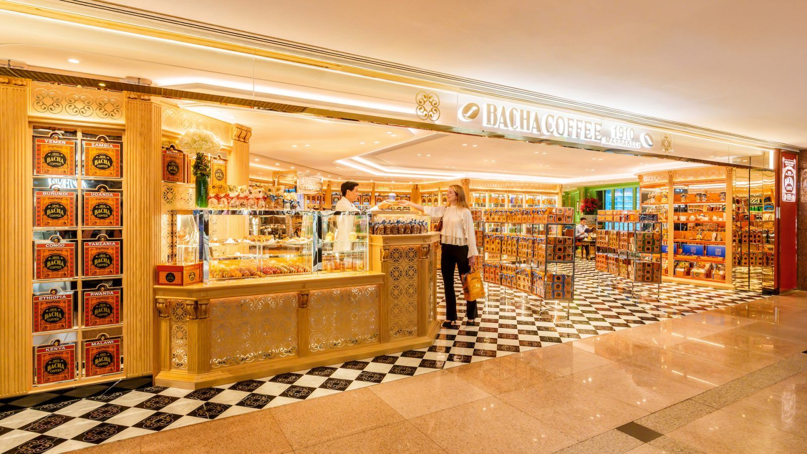 Bacha Coffee launches Hong Kong flagship store at Harbour City