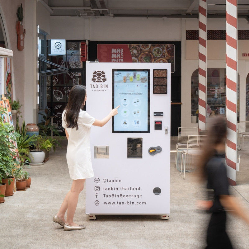 Tao Bin, a 24-hour beverage vending machine, has landed in Hong Kong