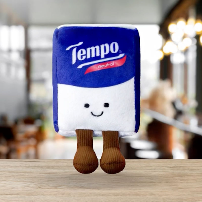 Tempo releases free limited-edition Jellycat-inspired soft toys