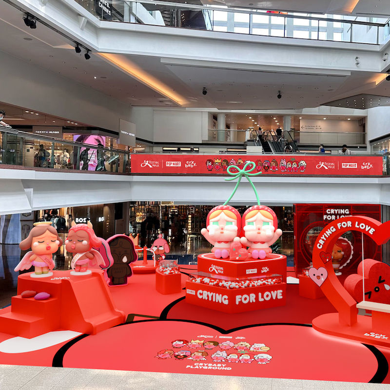 CRYBABY PLAYGROUND is the first CRYBABY pop-up in Hong Kong
