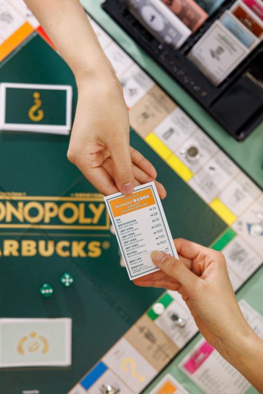 Starbucks Hong Kong launches first-ever Starbucks x MONOPOLY set