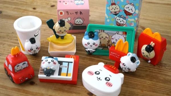Chiikawa Happy Meal toys are landing in Hong Kong on July 28