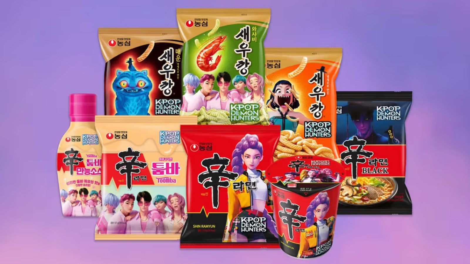 Nongshim Is Releasing Official K-Pop Demon Hunters Instant Noodles
