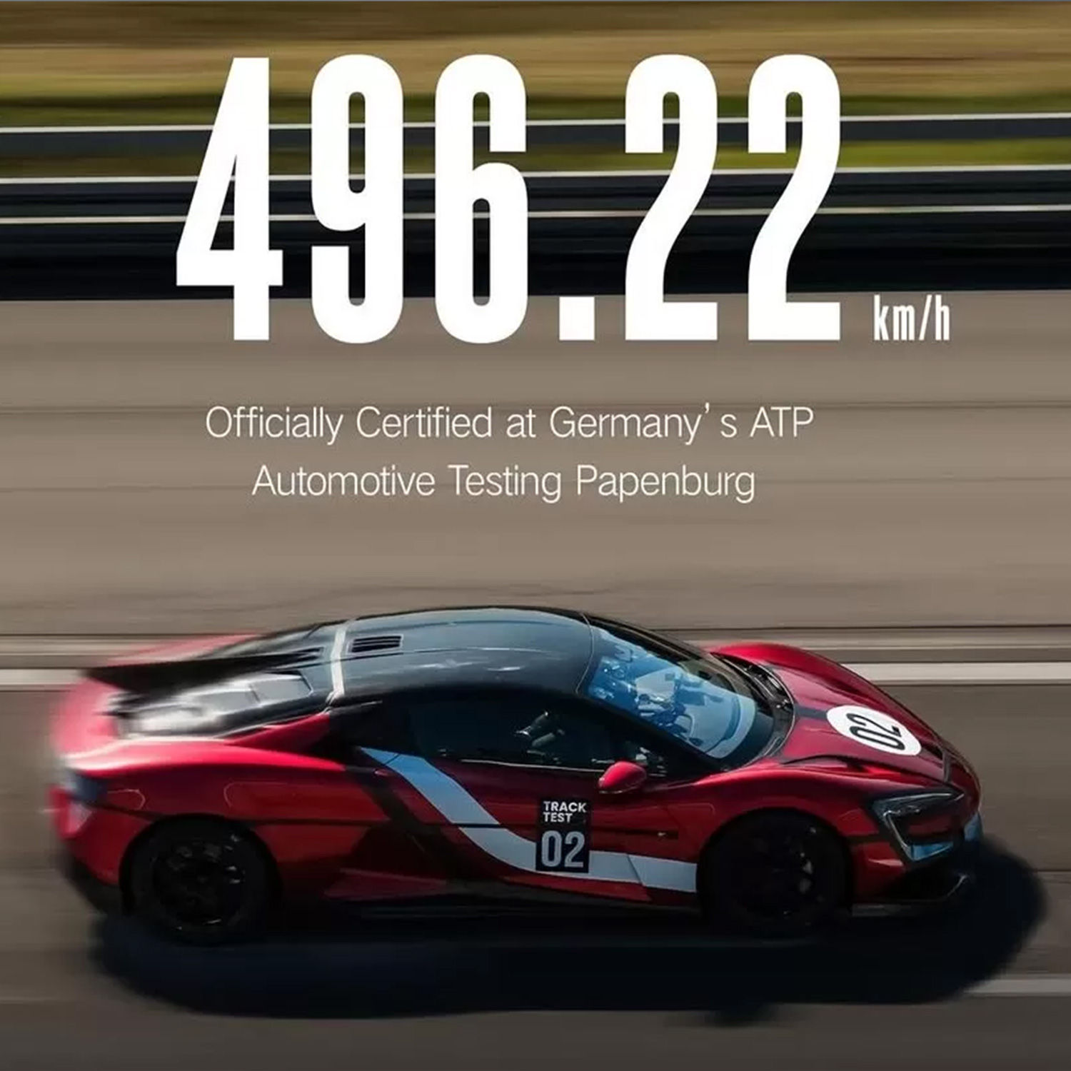 Watch The BYD YangWang U9 Xtreme Set Its 496.22 km/h World Record