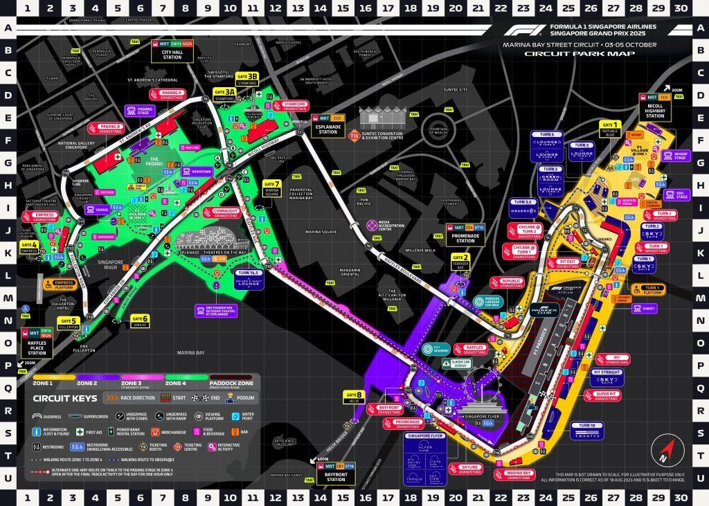 F1 2025 Singapore guide: Schedule, concerts & how to get there | LSA HK