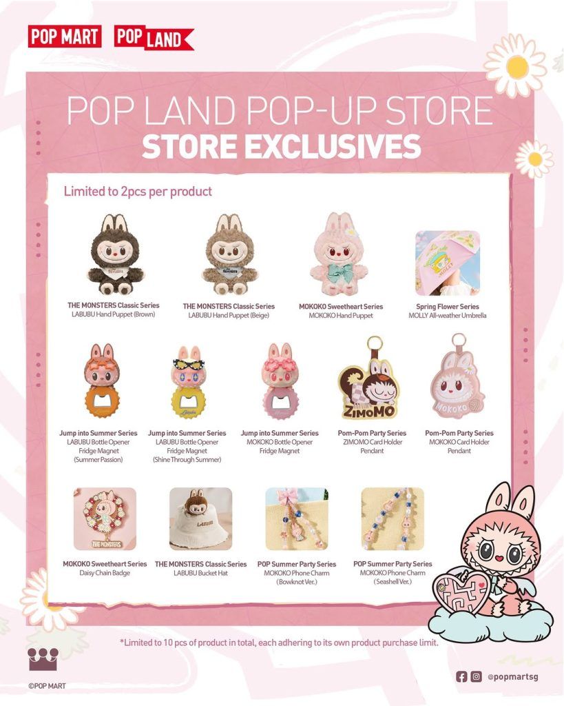 POP MART POP LAND Singapore: Merchandise & details | LSA HK