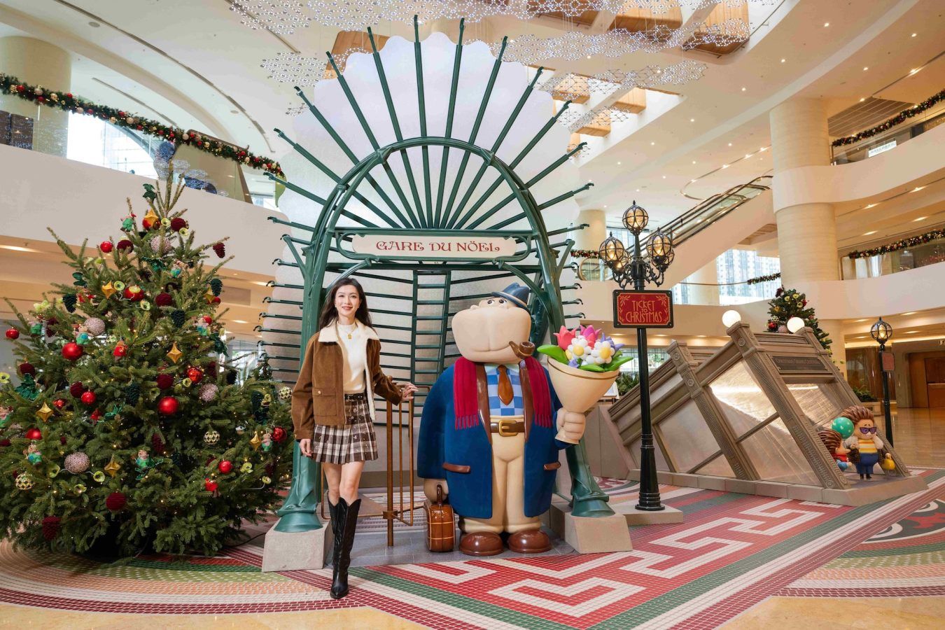'Ticket to Christmas' at Pacific Place invites everyone to hop aboard