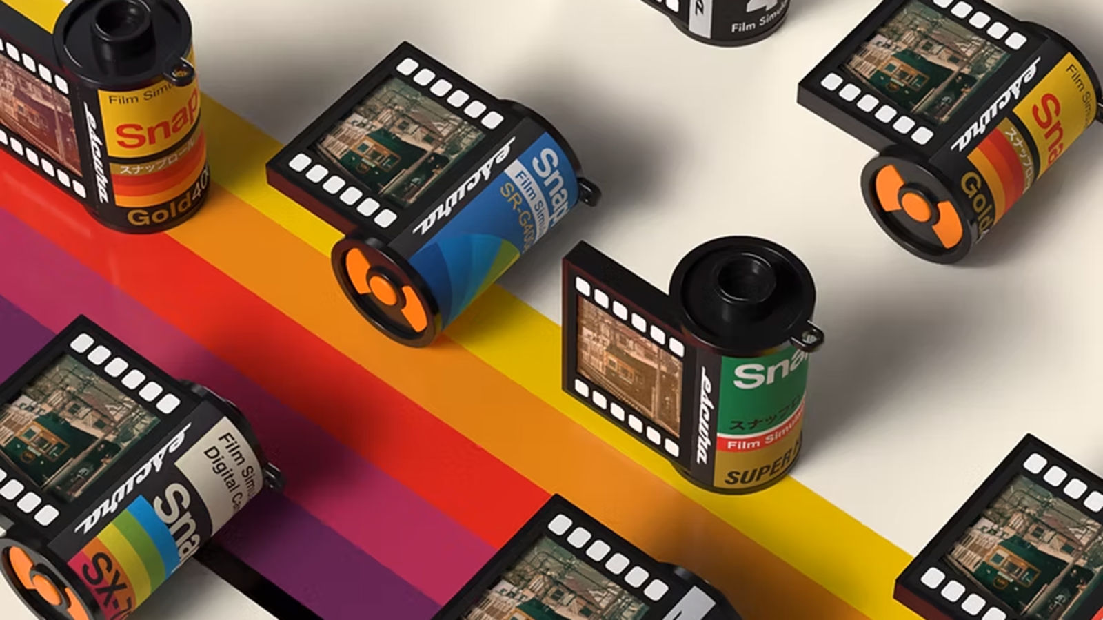 Dial back to 80s Hong Kong with the Escura SnapRoll mini camera