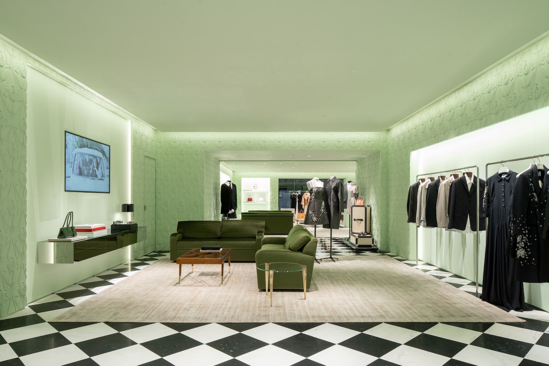 Step inside the new Prada Alexandra House boutique at LANDMARK