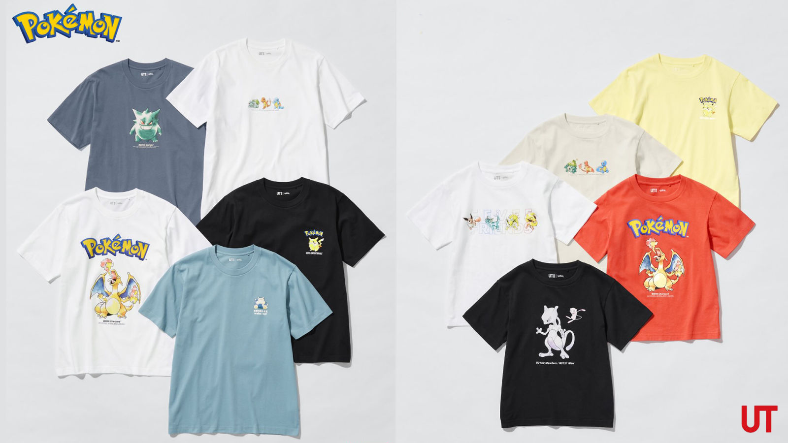 UNIQLO UT celebrates 30th anniversary of Pokémon with a new collection